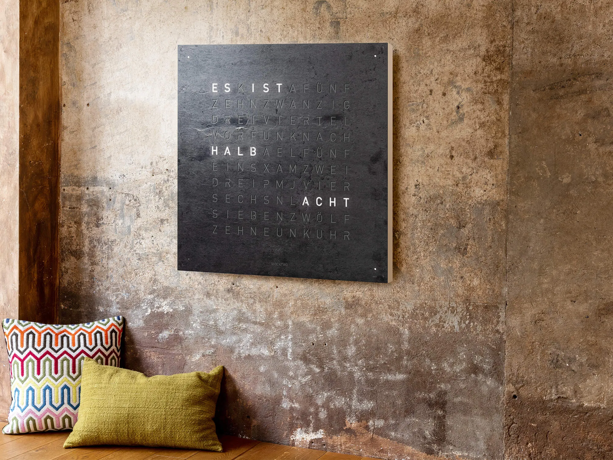 QLOCKTWO EARTH CREATOR'S EDITION METAMORPHITE | QLOCKTWO