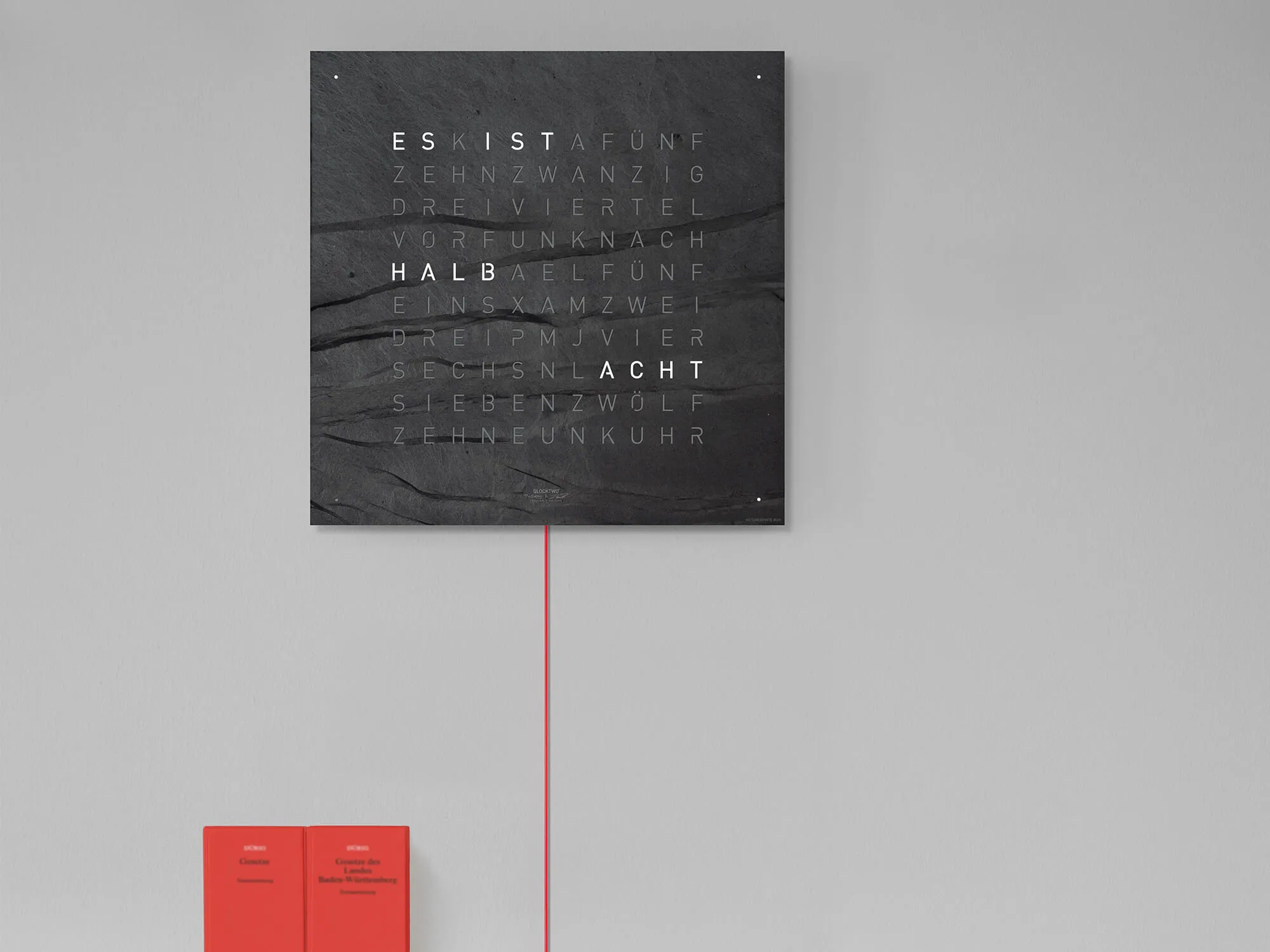 QLOCKTWO EARTH CREATOR'S EDITION METAMORPHITE | QLOCKTWO